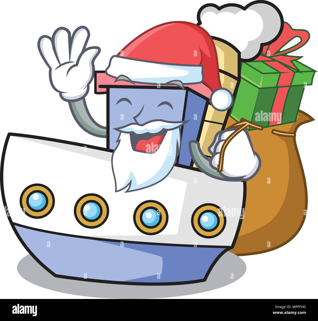 Santa cruise Stock Vector Images - Alamy