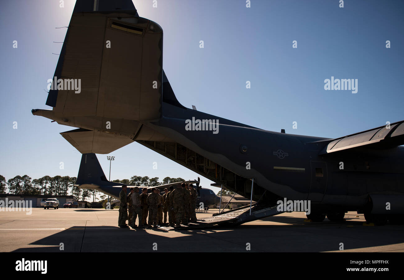 U.S. Air Force Airmen from the 24th Special Operations Squadron are ...
