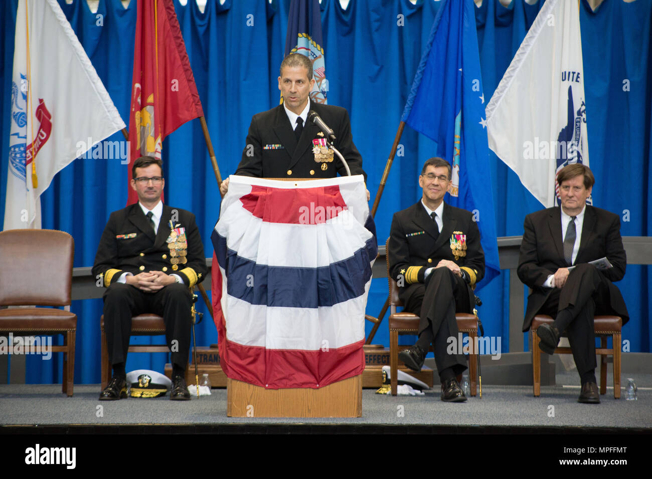 170224-N-RP435-145 SAN DIEGO (Feb. 24, 2017) Rear Adm. Carl Chebi ...