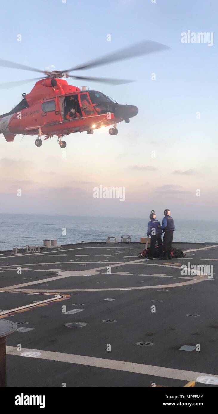 170216-N-IA569-003 PACIFIC OCEAN – Operations Specialist 2nd Class Kyle ...