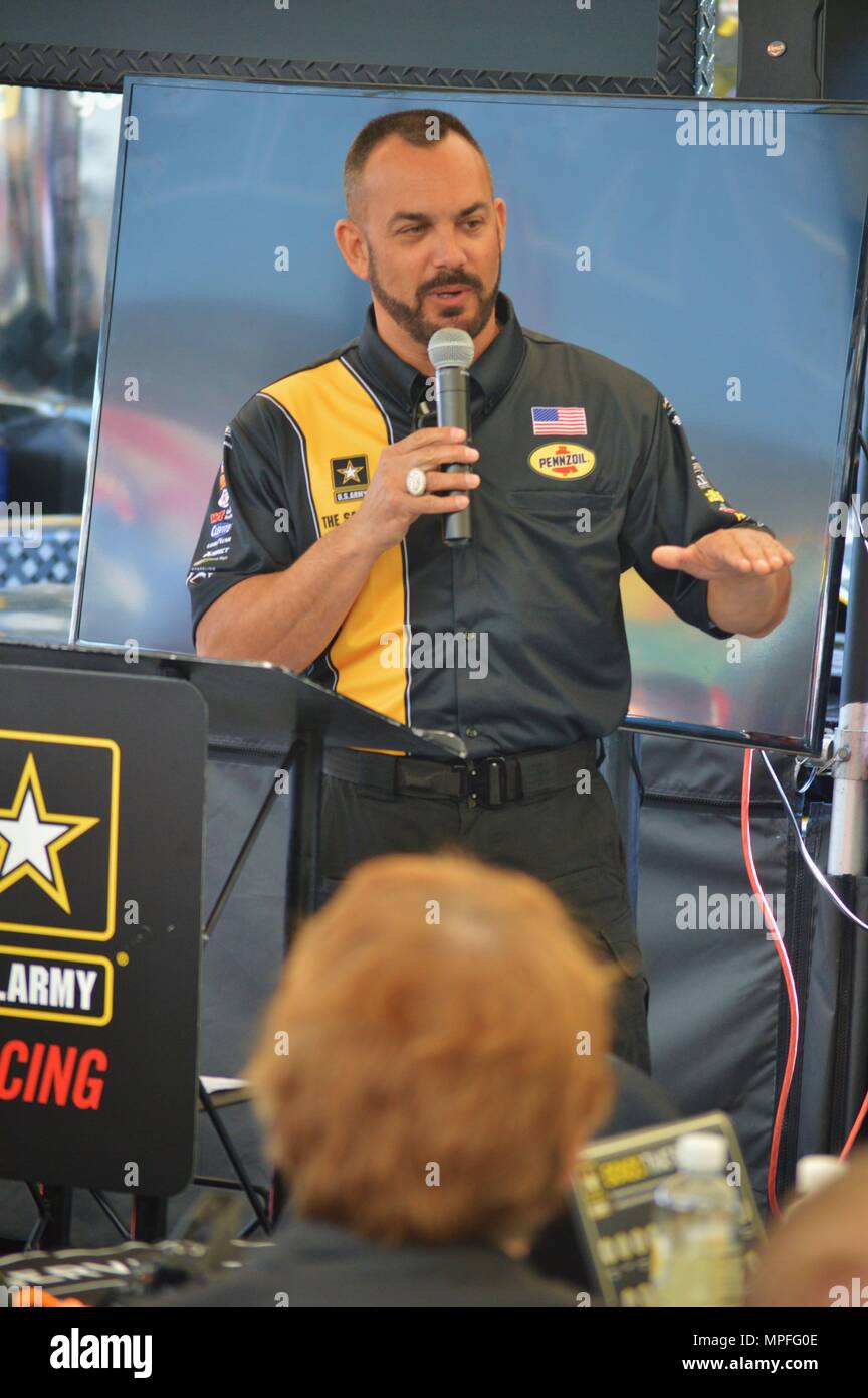 Tony Schumacher, 8-time National Hot Rod Association champion and ...