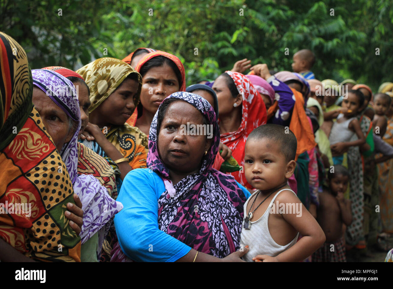 Bangladesh. Flood affected people in Bangladesh. Bangladesh has ...
