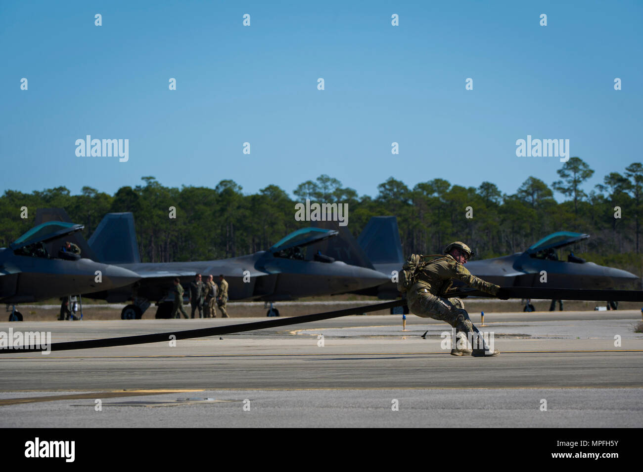 A forward area refueling point Airmen with the 1st Special Operations ...