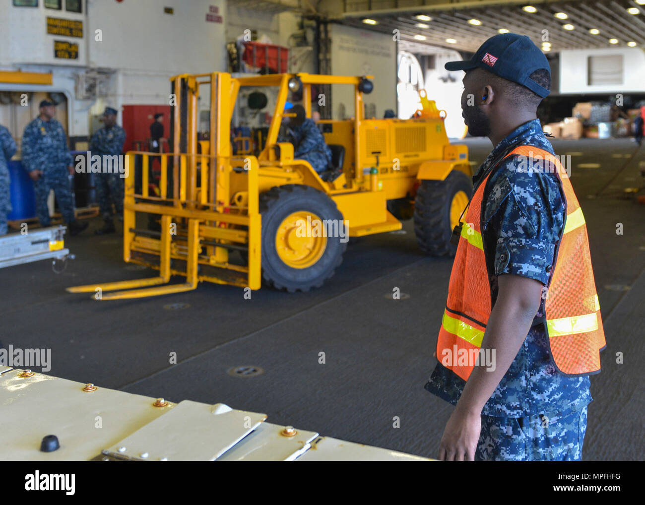 MAYPORT, Fla. (Mar. 1, 2017) – Machinery Repairman Fireman Kevin Nagi ...