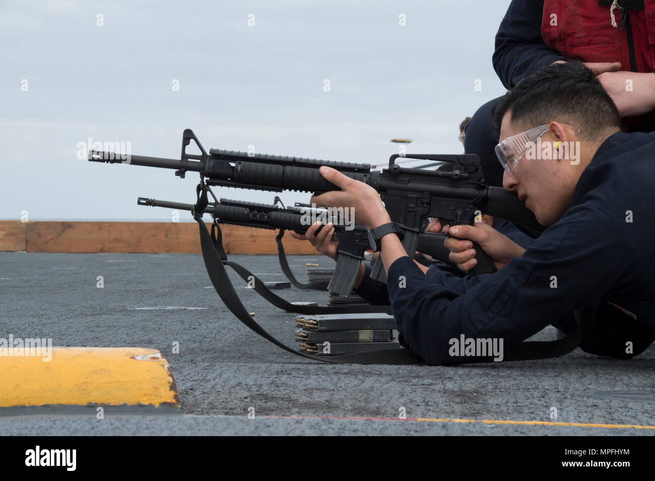 170303-N-XK809-113 PHILIPPINE SEA (March 3, 2017) Aviation Ordnanceman ...