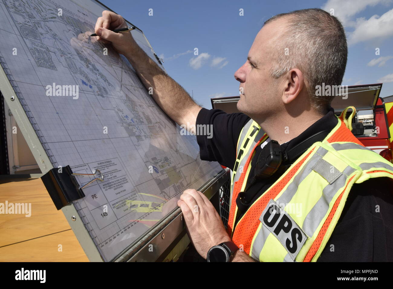 Clifton Nance, 72nd Civil Engineer incident operations chief, writes ...