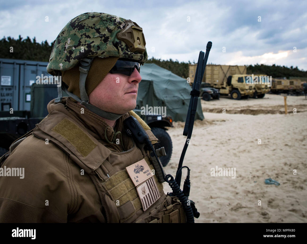 Expeditionary maritime operation center hi-res stock photography and ...