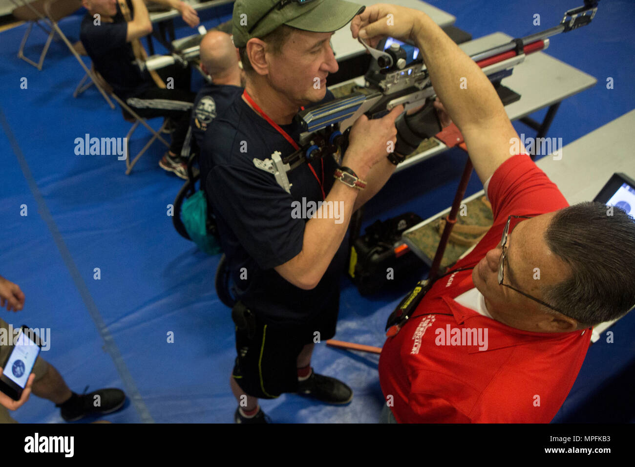 U.S. Marine Corps veteran Harry Harrison, a 2017 Marine Corps Trials ...