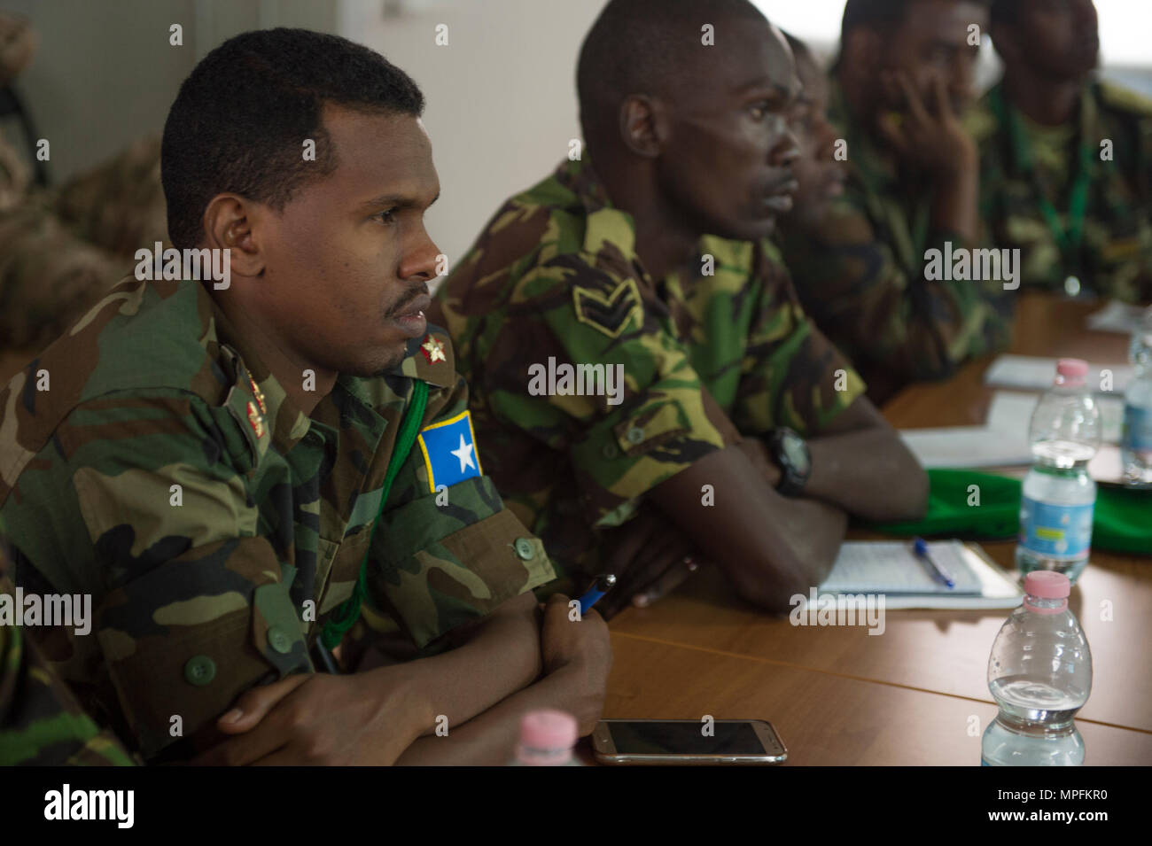 Capt. Abdullahi Duhulow, Somali National Army (SNA) Public Information ...
