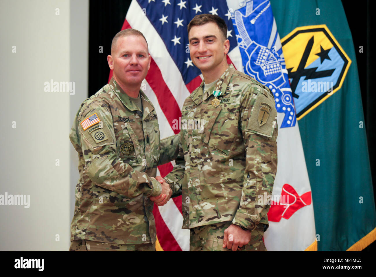(FORT BENNING, Ga) Command Sgt. Maj. Timothy Metheny, Maneuver Center ...