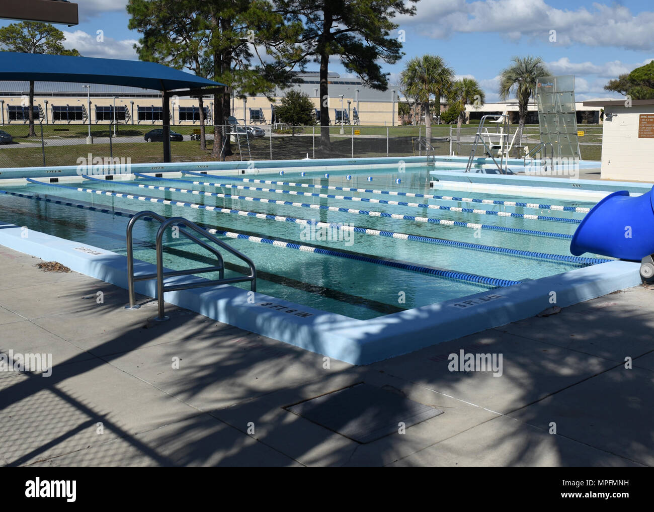 The Tyndall Air Force Base pool is scheduled to re-open May 27, 2017 ...