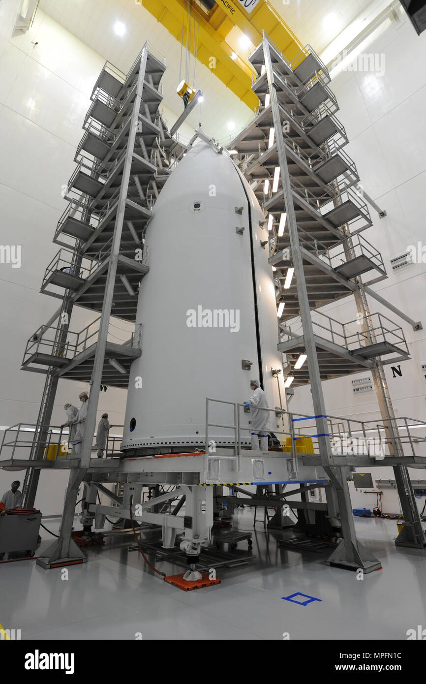 The Delta IV launch vehicle, carrying the WGS-09 spacecraft, is in the ...