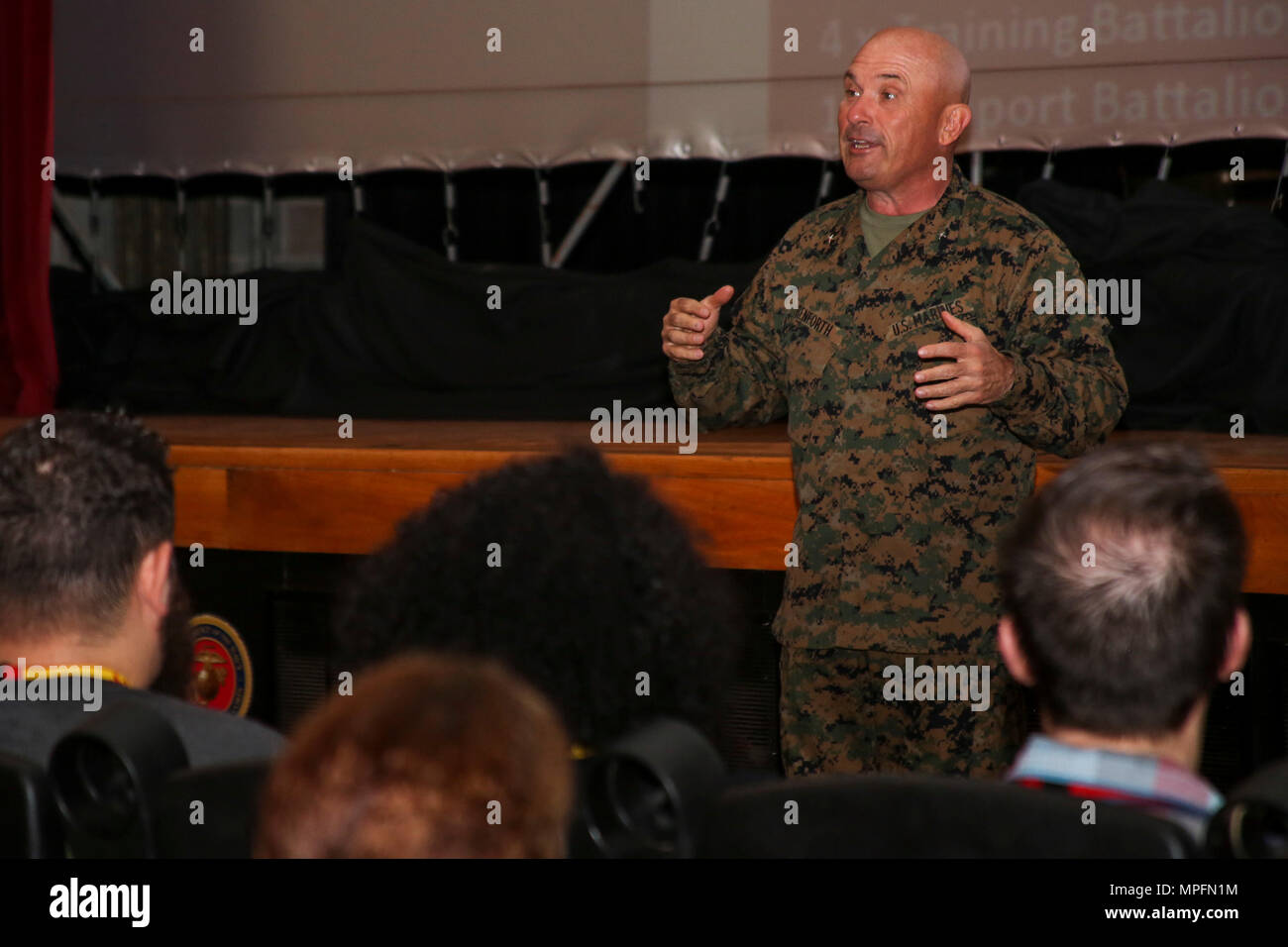 Brigadier General Austin E. Renforth, commanding general of Eastern ...