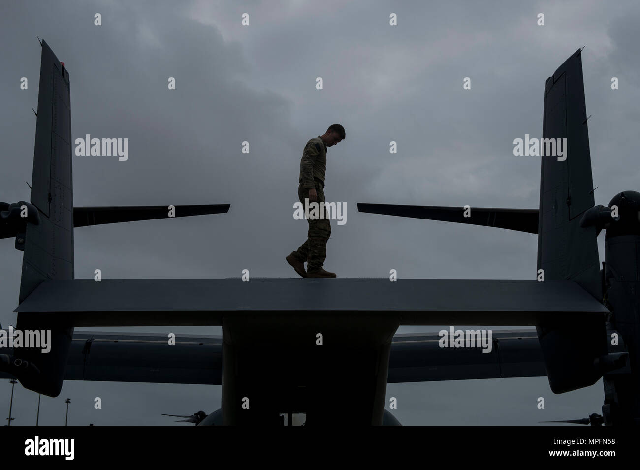 A U.S. Air Force special missions aviator from the 8th Special ...