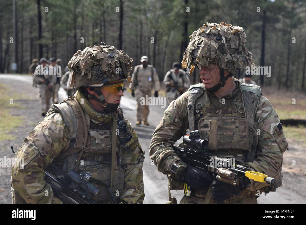FORT POLK, Louisiana – Soldiers assigned to 1st Battalion Duke of ...