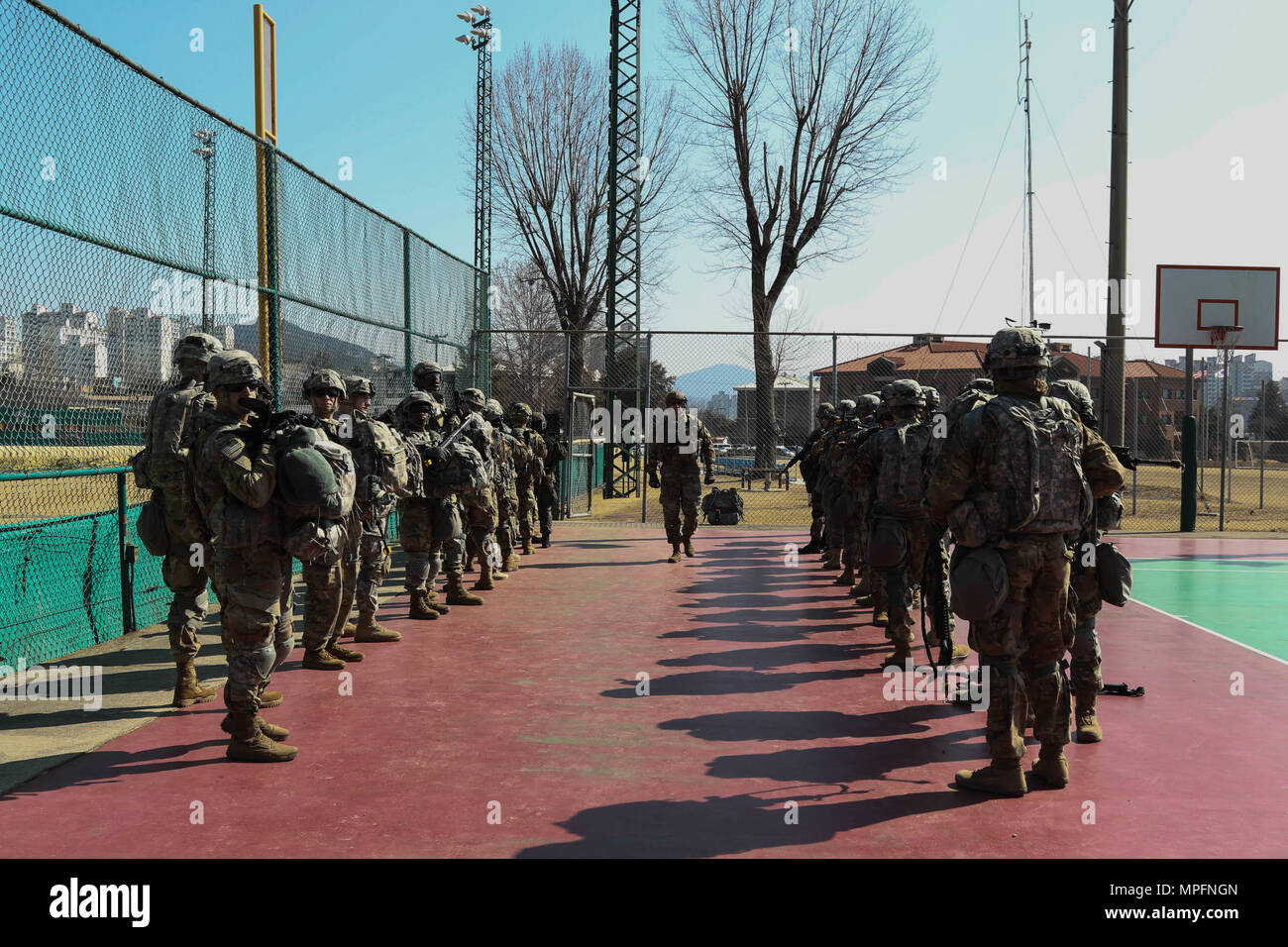 Basic Leader Course students from 8th Army’s Wightman Noncommissioned ...