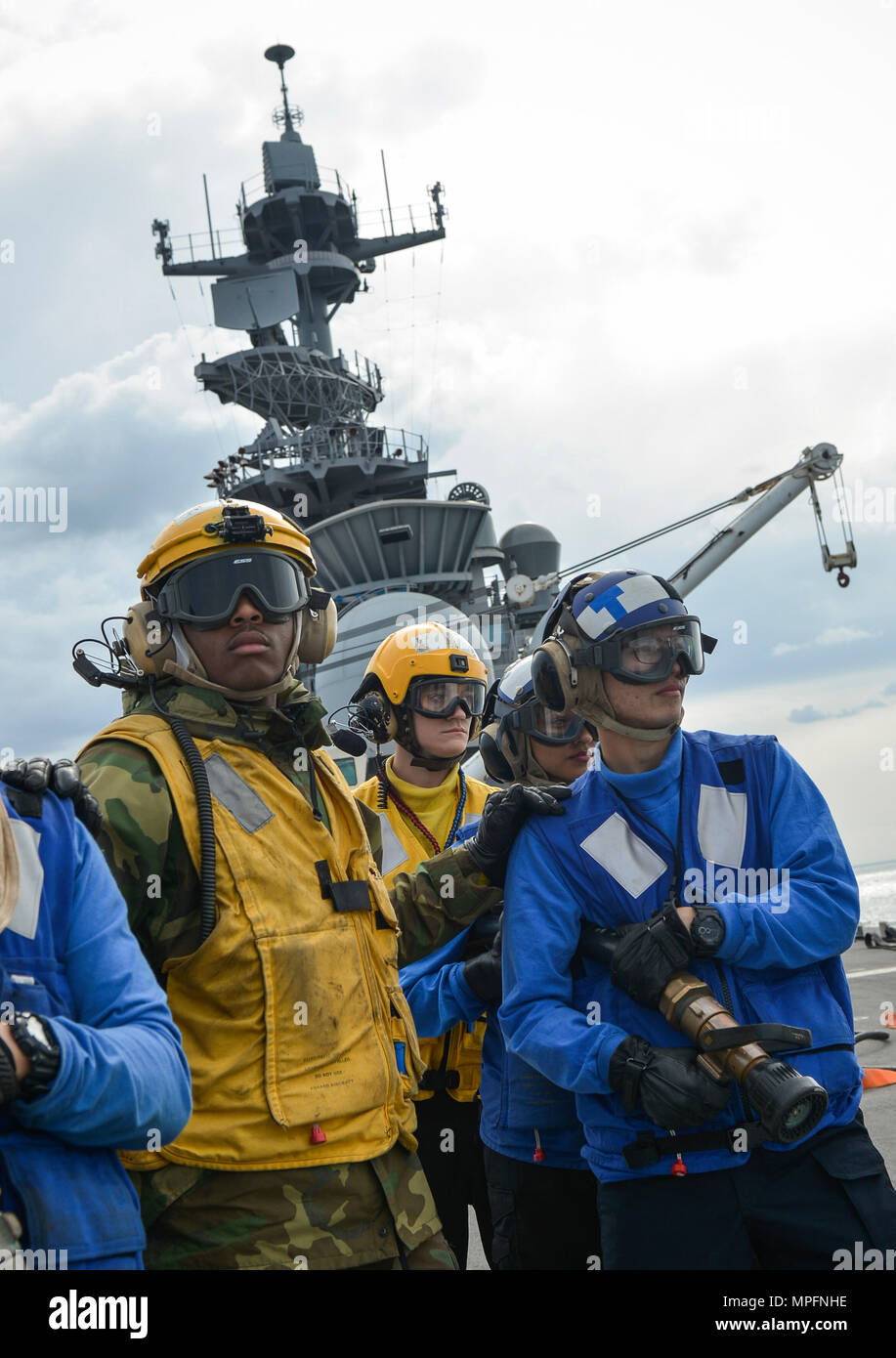 Basic shipboard firefighting hi-res stock photography and images - Alamy