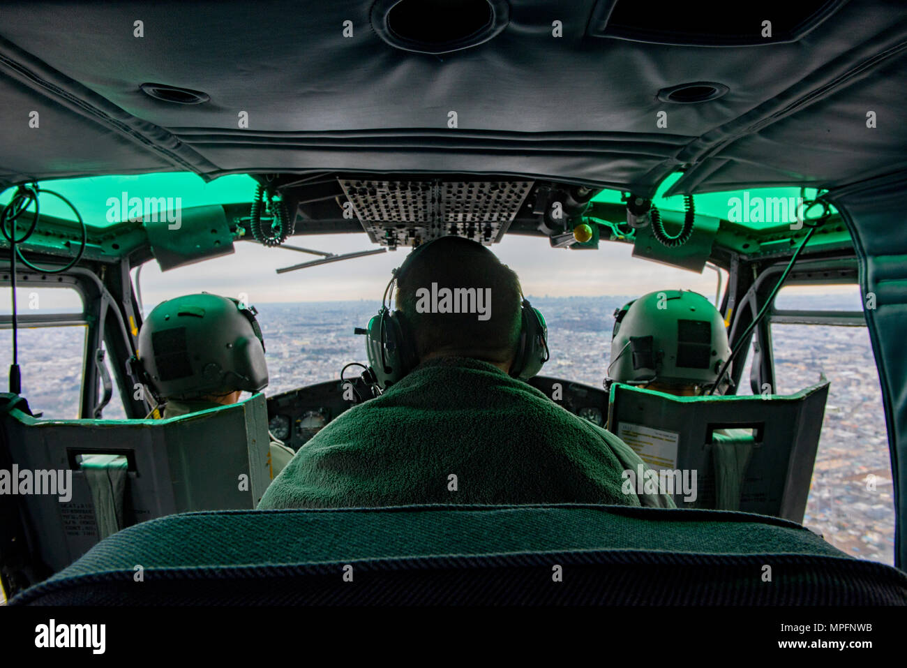 Maj. Gen. Mark Dillon, Pacific Air Forces vice commander, looks out ...