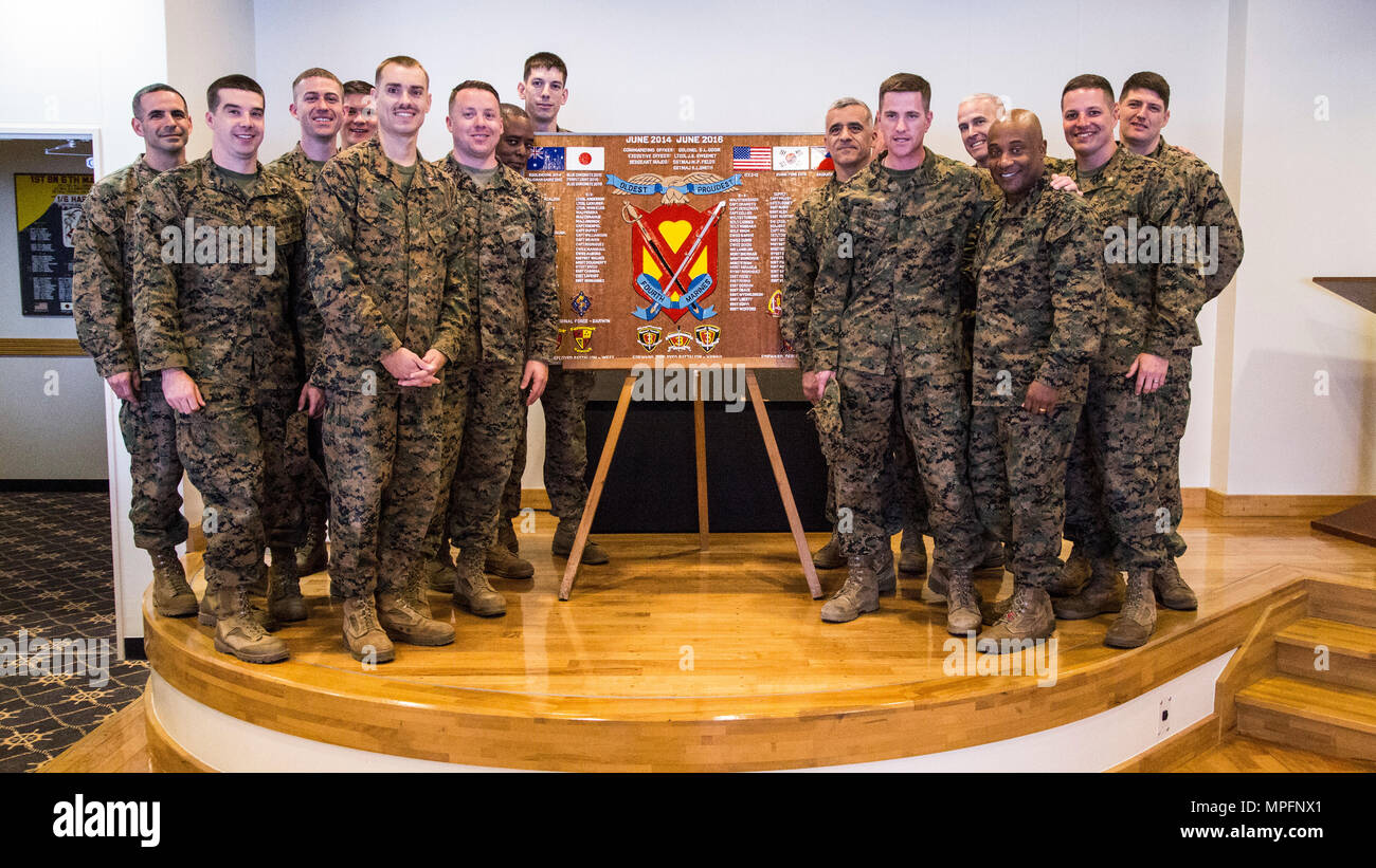 U.S. Marines who served with the 4th Marine Regiment, 3d Marine ...