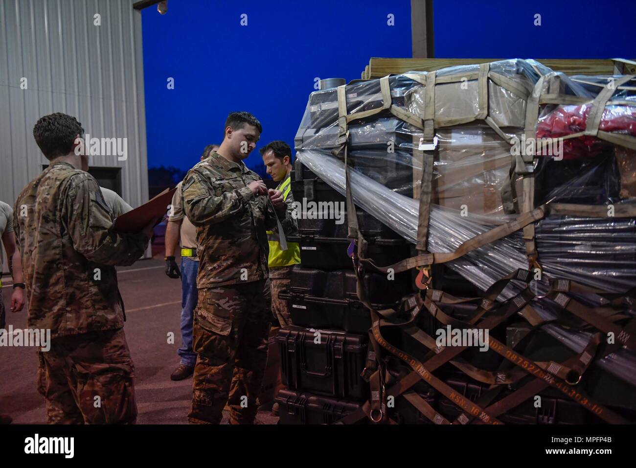 In Exercise Bonny Jack 2017 on March 1, 2017, at Joint Base Charleston ...