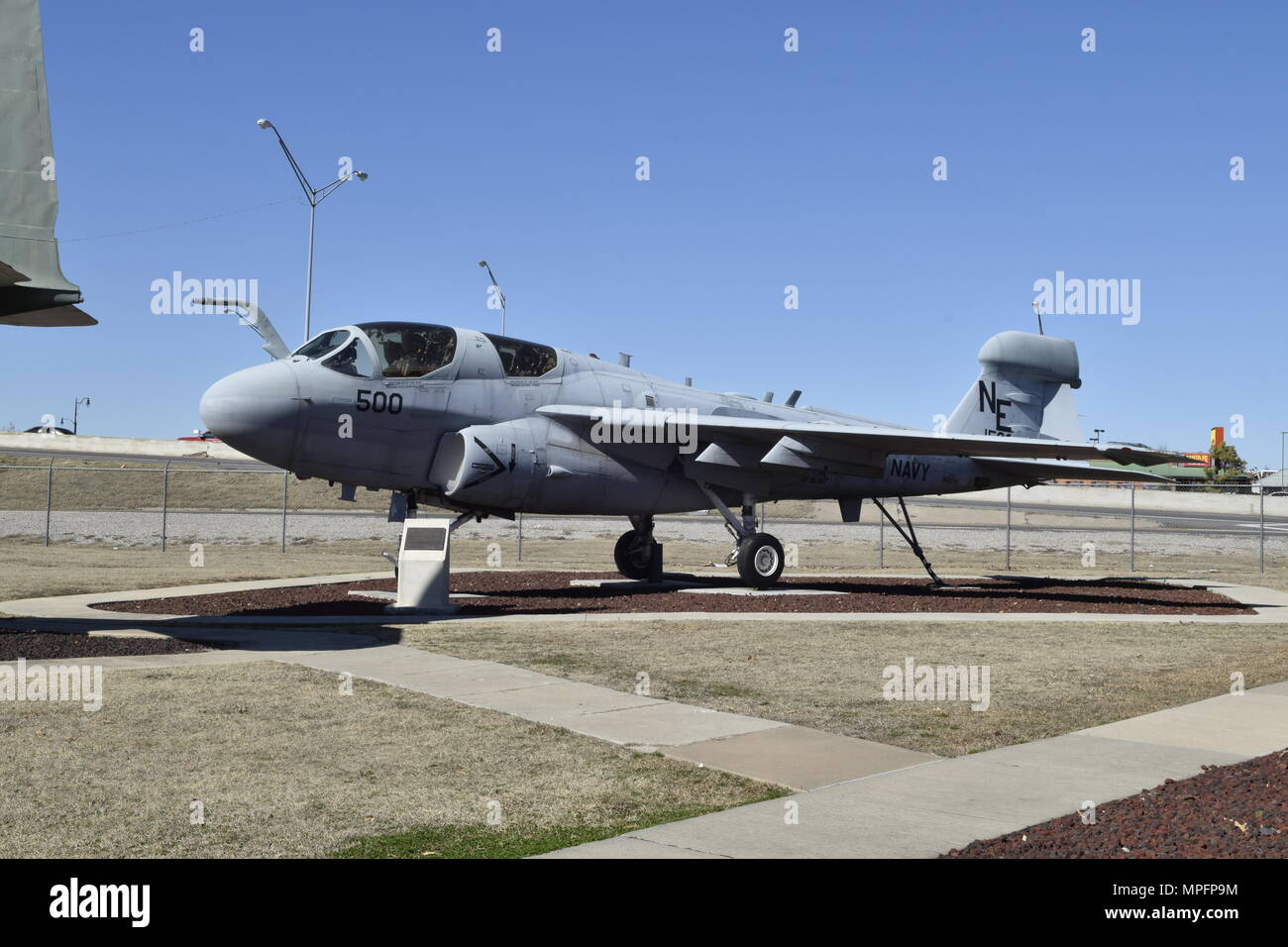 Grumman EA-6B Prowler on display in the Charles B. Hall Memorial Air ...