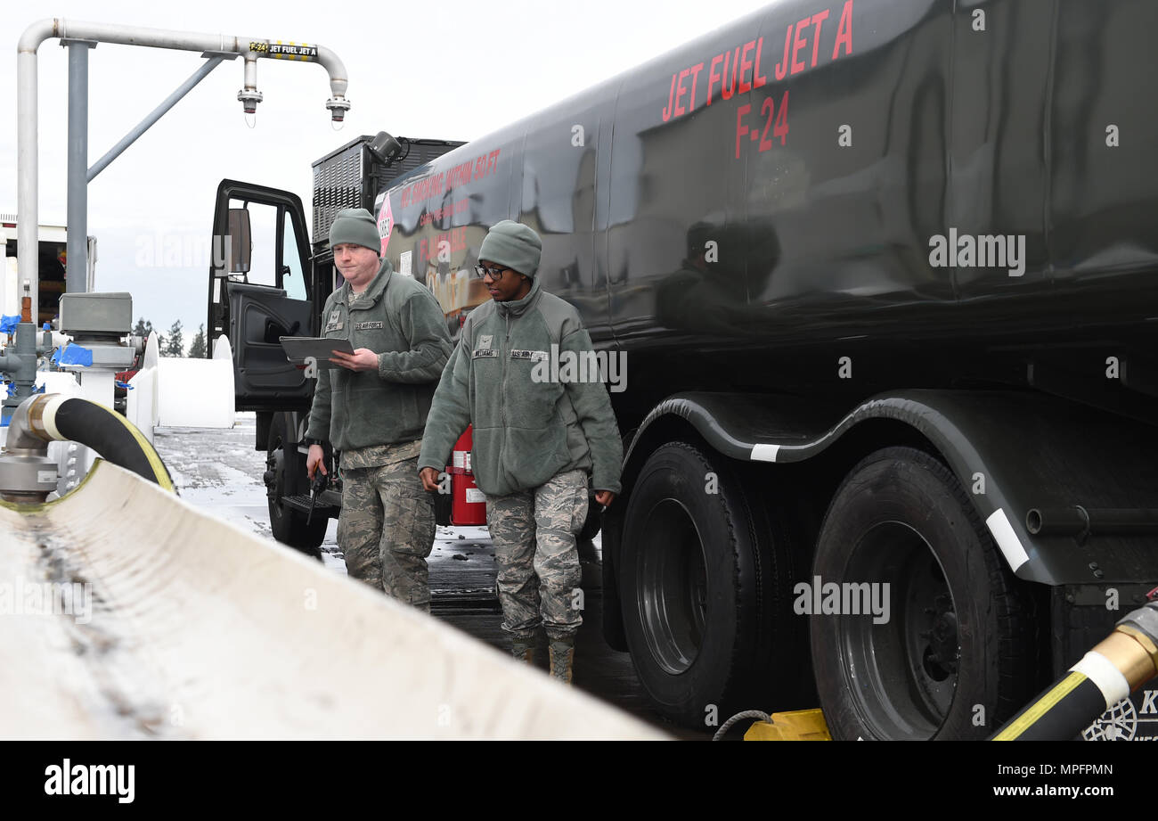 Senior Airman Mason Boyd (Left) and Airman Katara Williams, 627th ...