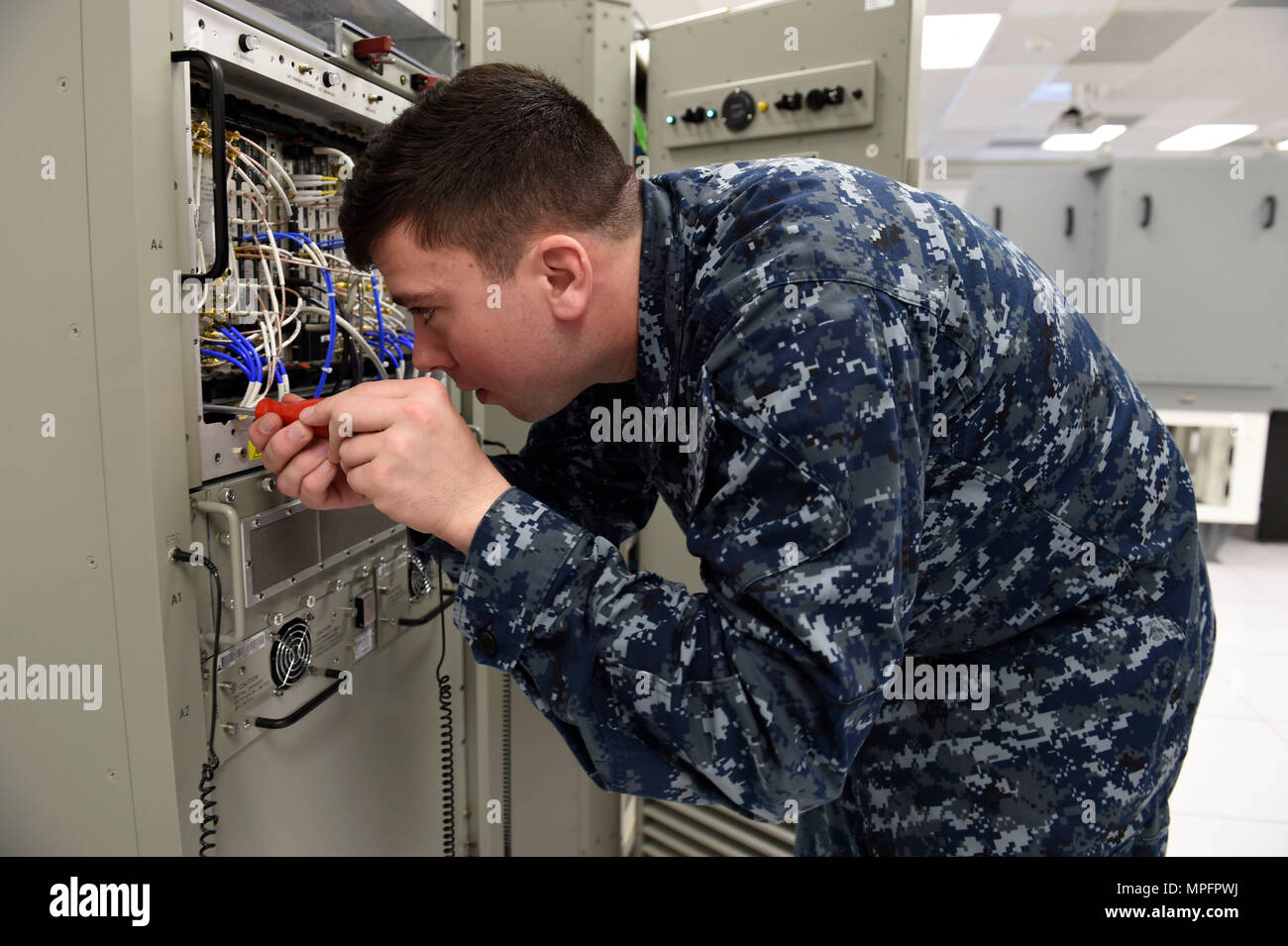 Train technicians hi-res stock photography and images - Alamy