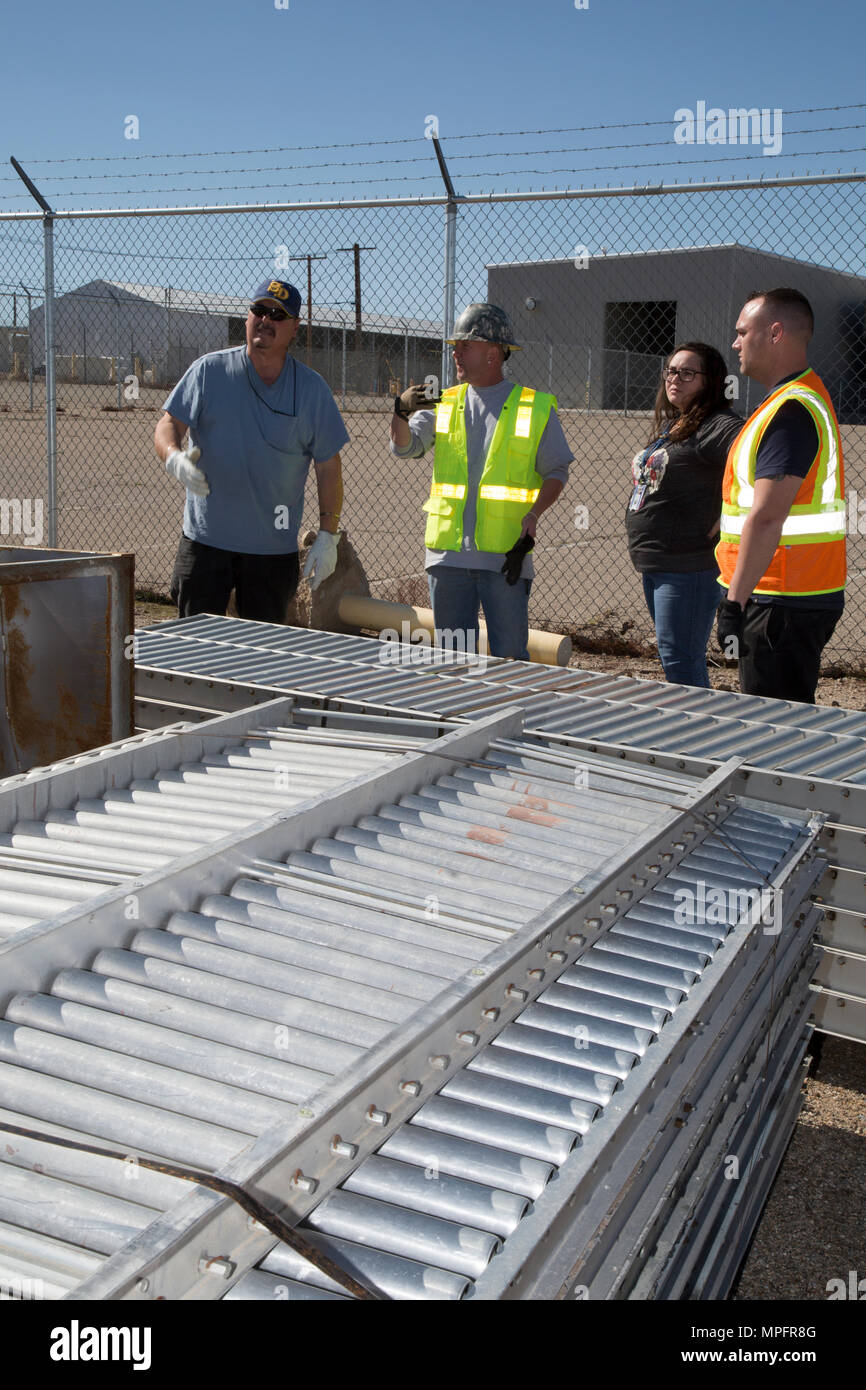 Arley Lessard, Qualified Recycling Program manager, Scott Figueroa, QRP ...