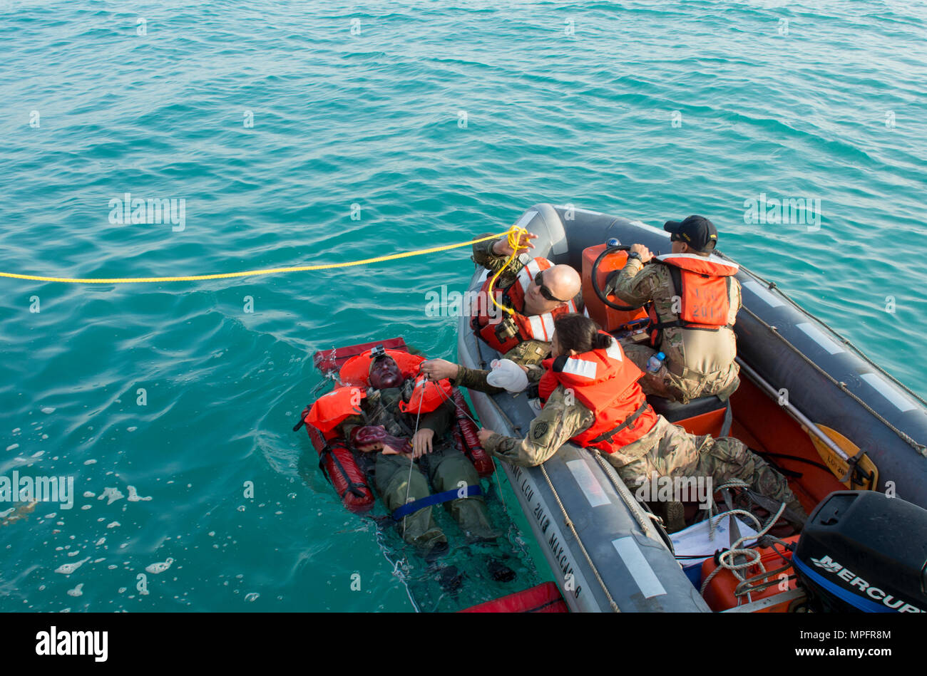 Kuwait-The Soldiers, Watercraft Operators and vessel medic, for the ...