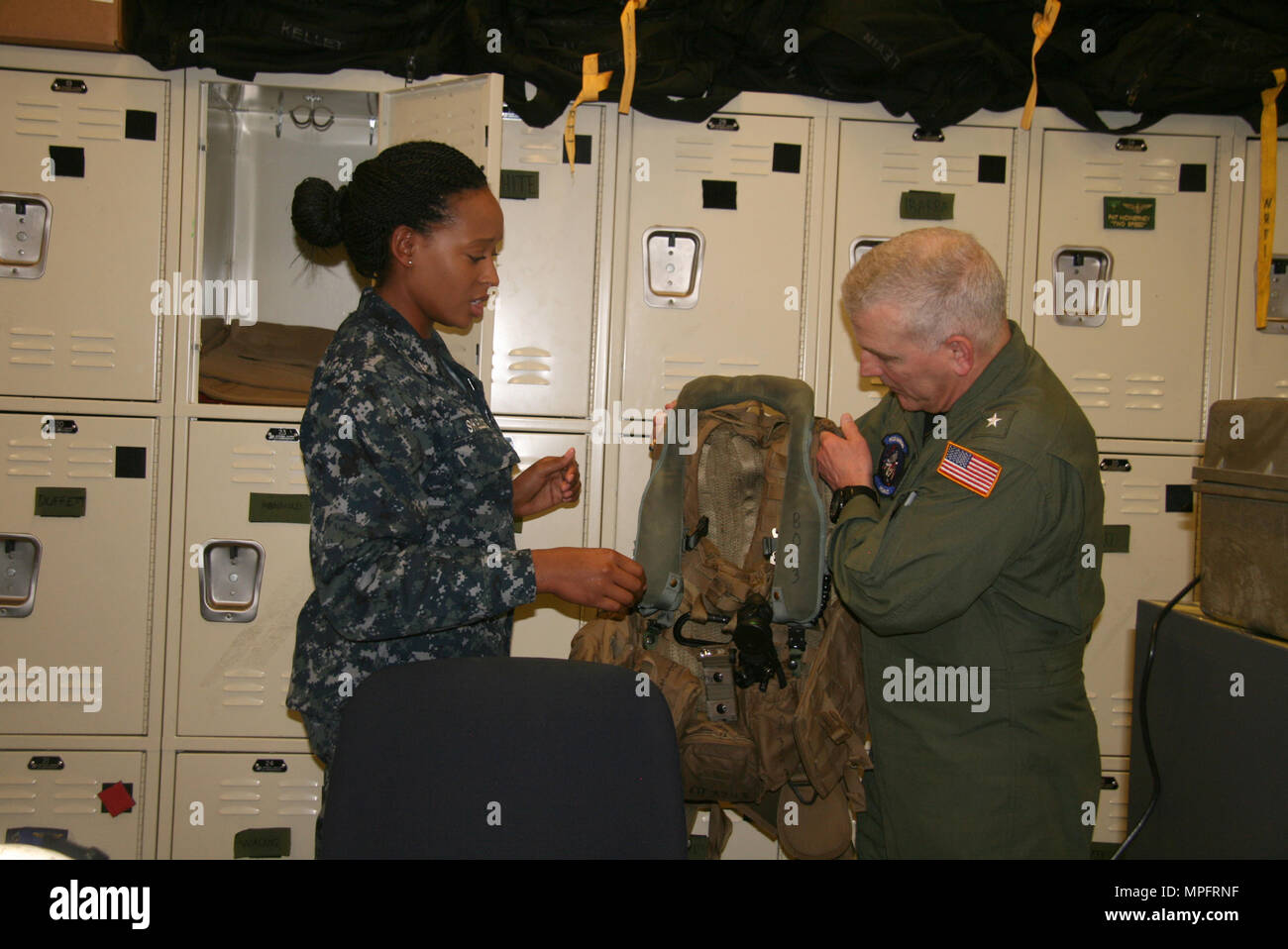 170307-N-BO364-003 JACKSONVILLE, Fla. (March 7, 2017) Aircrew Survival ...