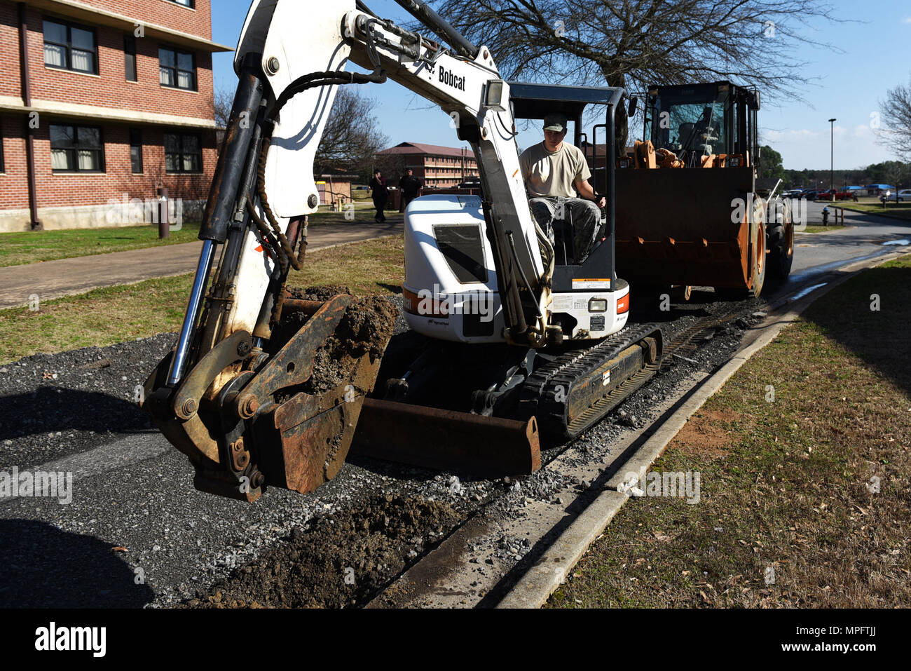 U.S. Air Force Senior Airman Tylor Toby, 19th Civil Engineer Squadron ...
