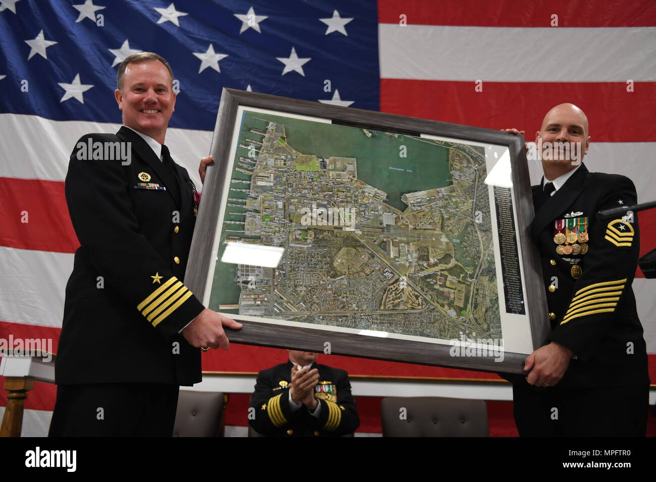 170310-N-GX781-222 NORFOLK, Va. (March 10, 2017) - Capt. Douglas Beaver ...