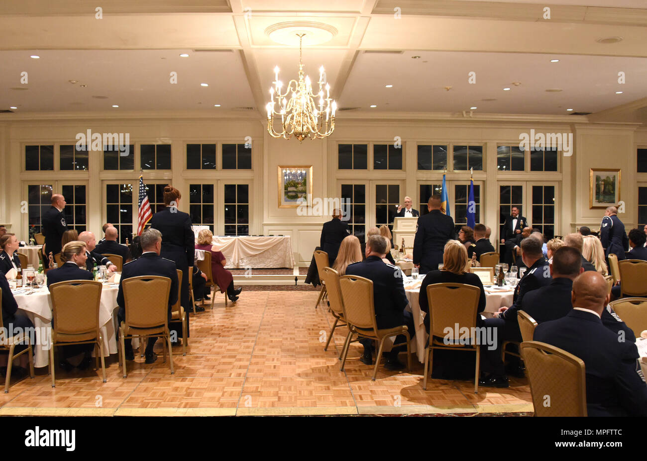 NEWARK, DE- Chief Master Sgt. Patricia Ottinger, state command chief ...