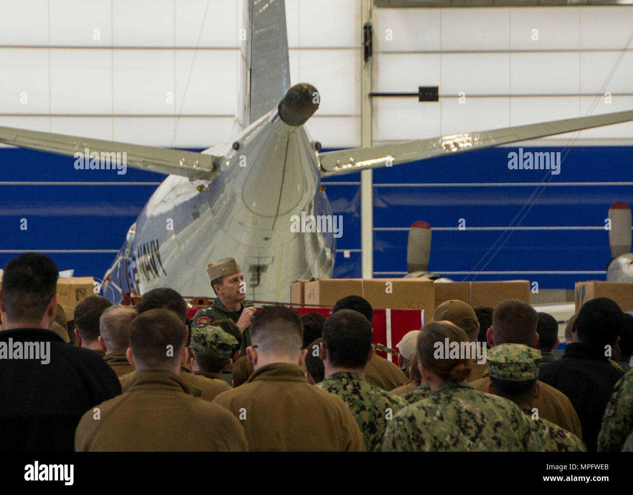 OAK HARBOR, Wash. (March 9, 2017) Commander, Naval Air Force, U.S ...