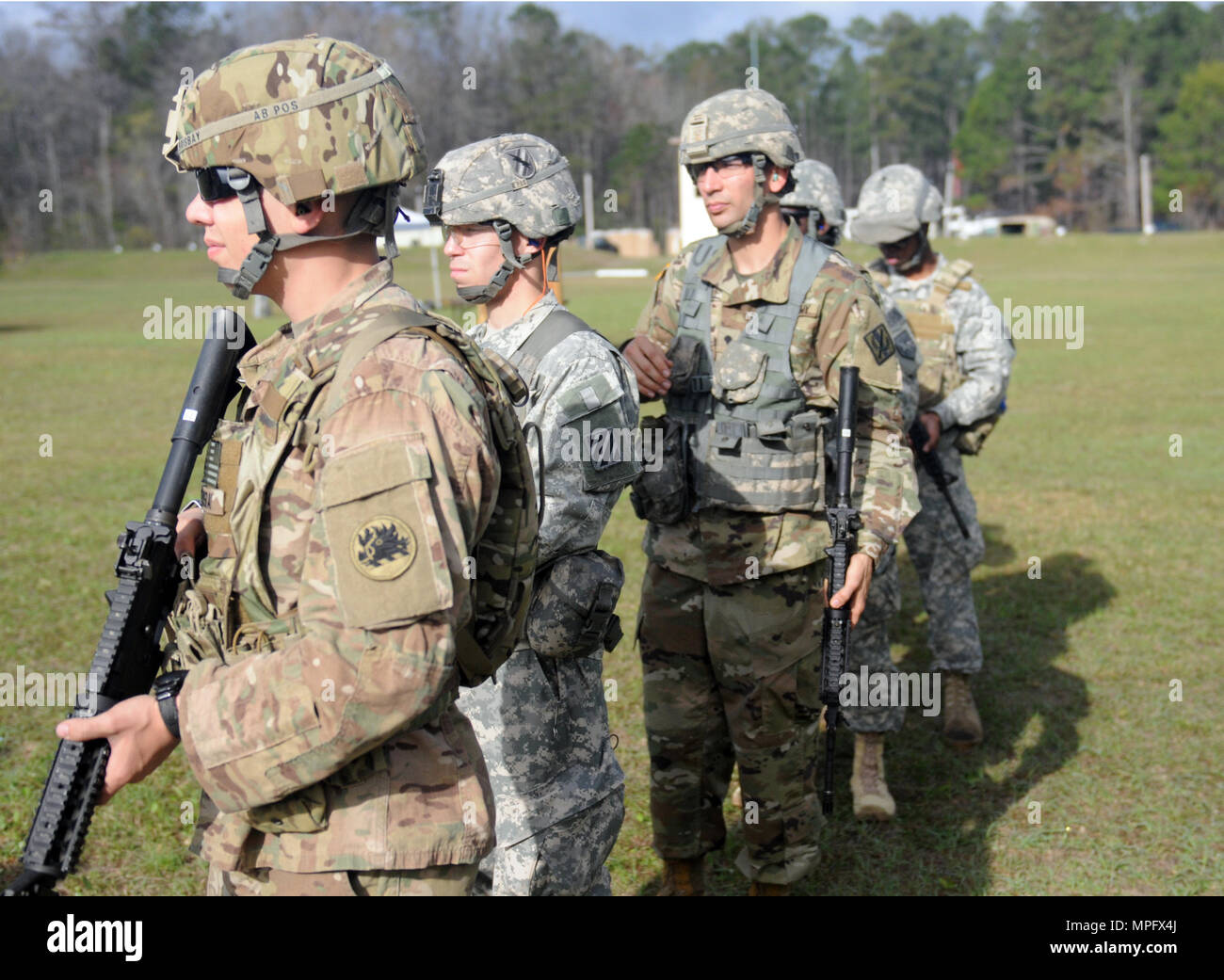 FORT STEWART, Ga., March 7, 2017 – Georgia Army National Guard Soldiers ...