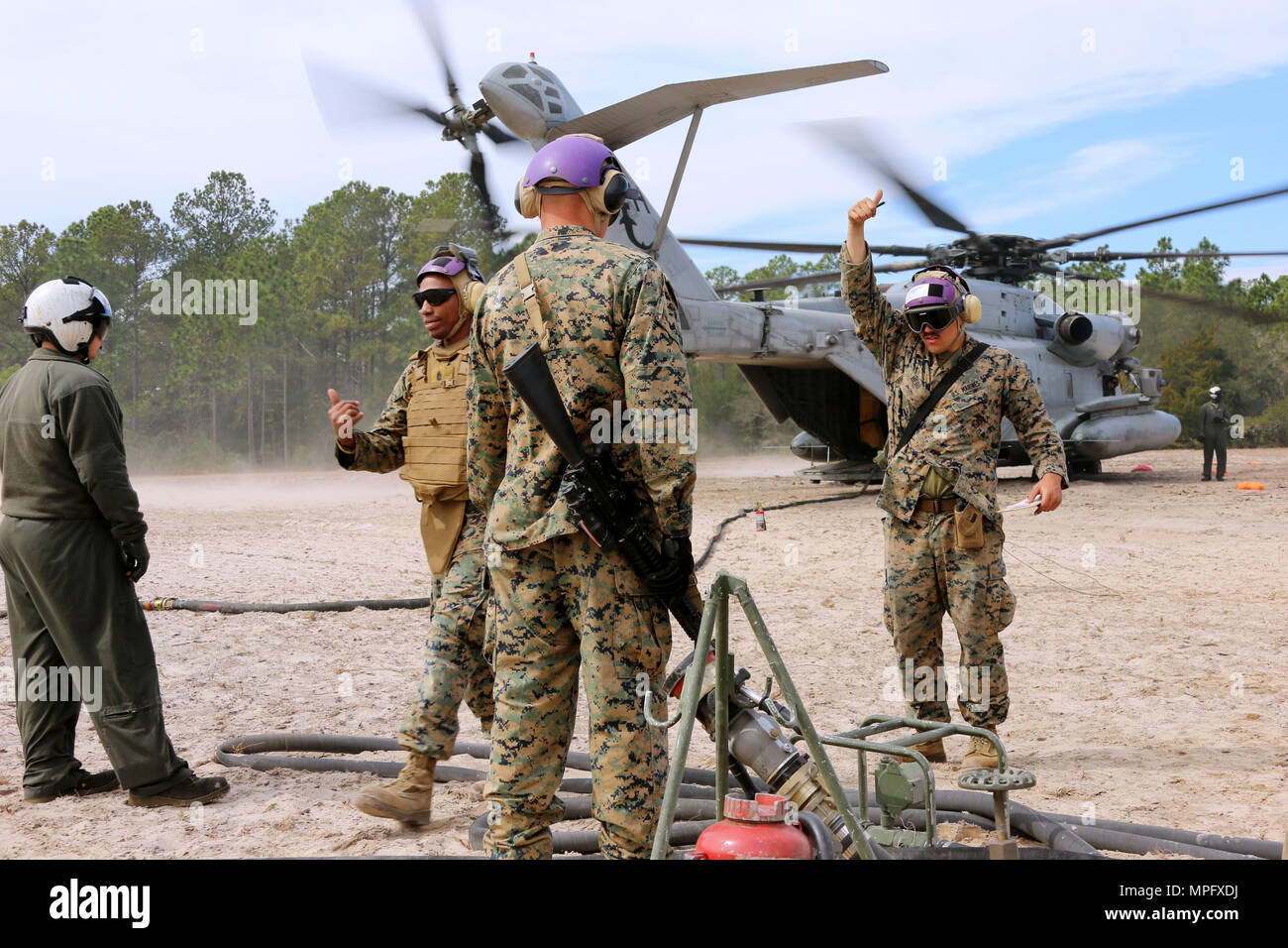 MARINE CORPS AIR STATION CHERRY POINT, N.C.— A CH-53E Super Stallion ...
