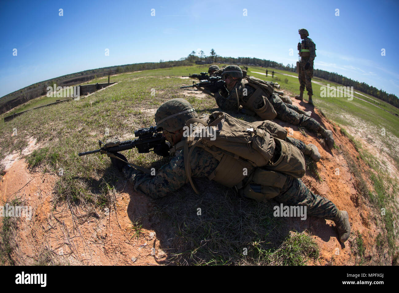 U.S. Marines with Company A, 2nd Assault Amphibian Battalion, 2nd ...
