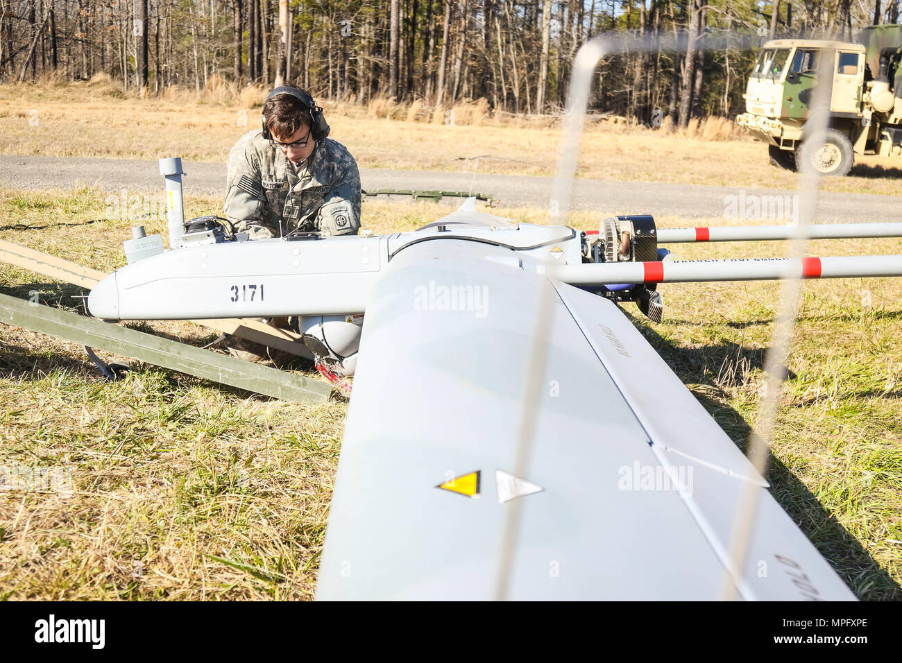 A Soldier with 307th Engineer Battalion, 3rd Brigade Combat Team ...
