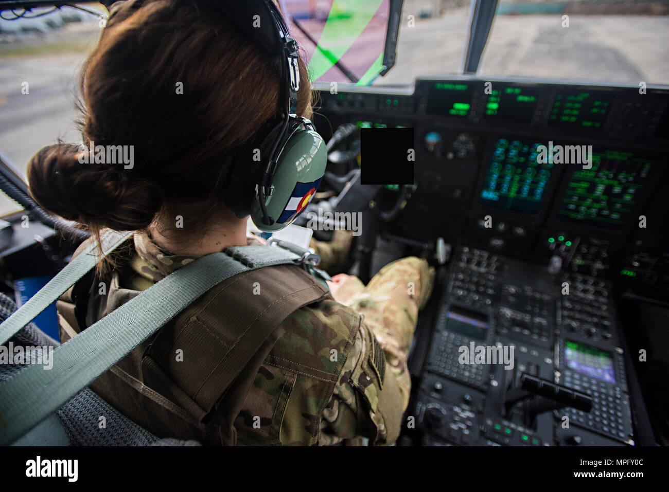 Capt. Amanda Montague, 774th Expeditionary Airlift Squadron C-130J ...