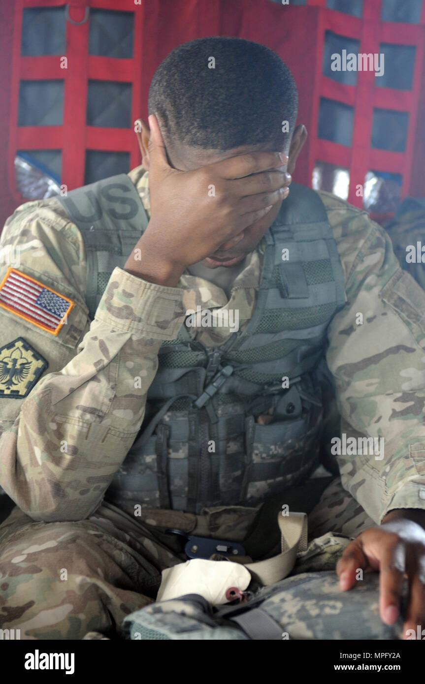 FORT STEWART, Ga., March 8, 2017 -- Georgia Army National Guard Sgt ...