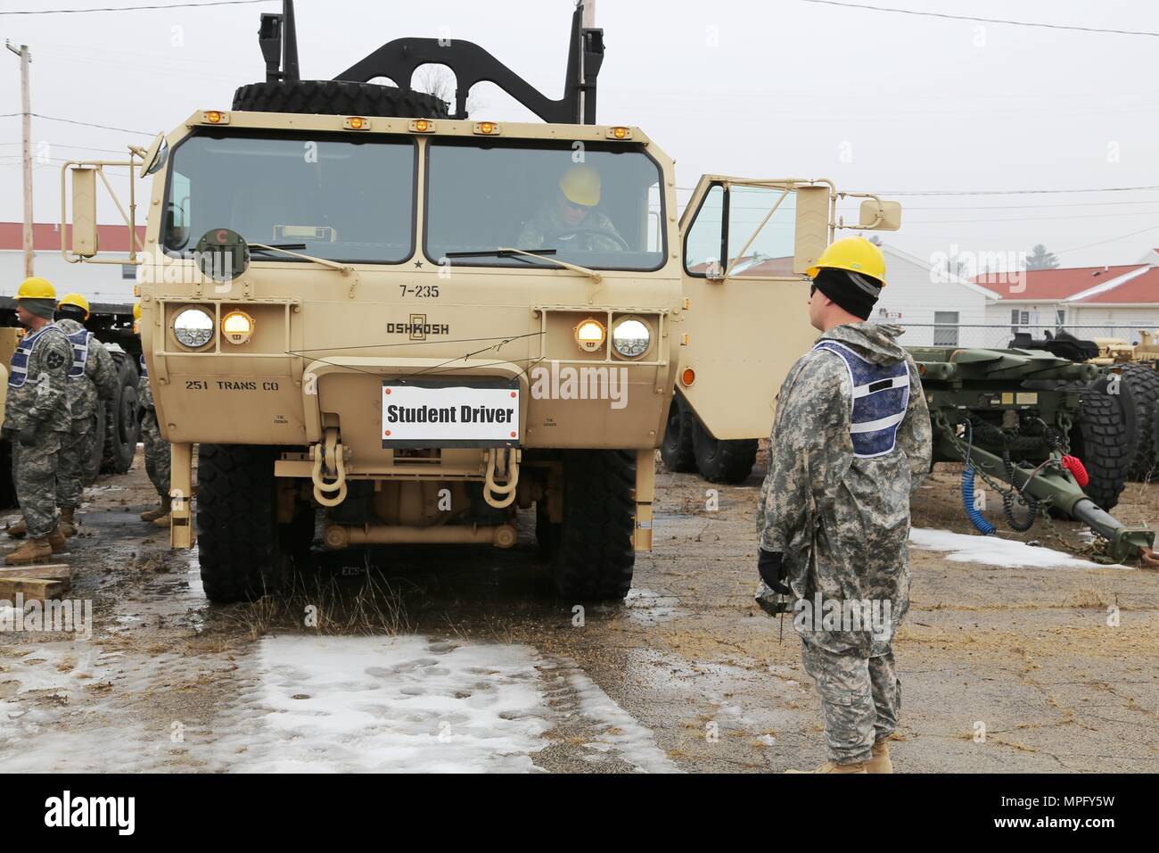 Students with the 13th Battalion, 100th Regiment’s 89B10 Ammunition ...