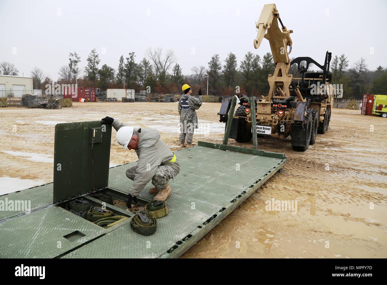 Sgt. 1st Class Michael Brown, an instructor with the 13th Battalion ...