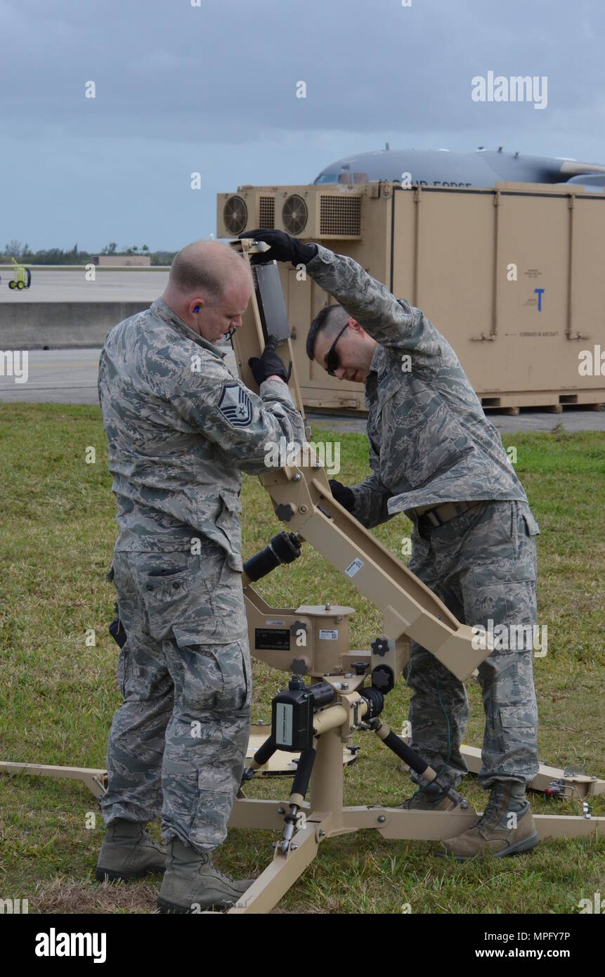 Master Sgts. Jeremy Streeter (right) and Jason Girvin, 439th Airlift ...