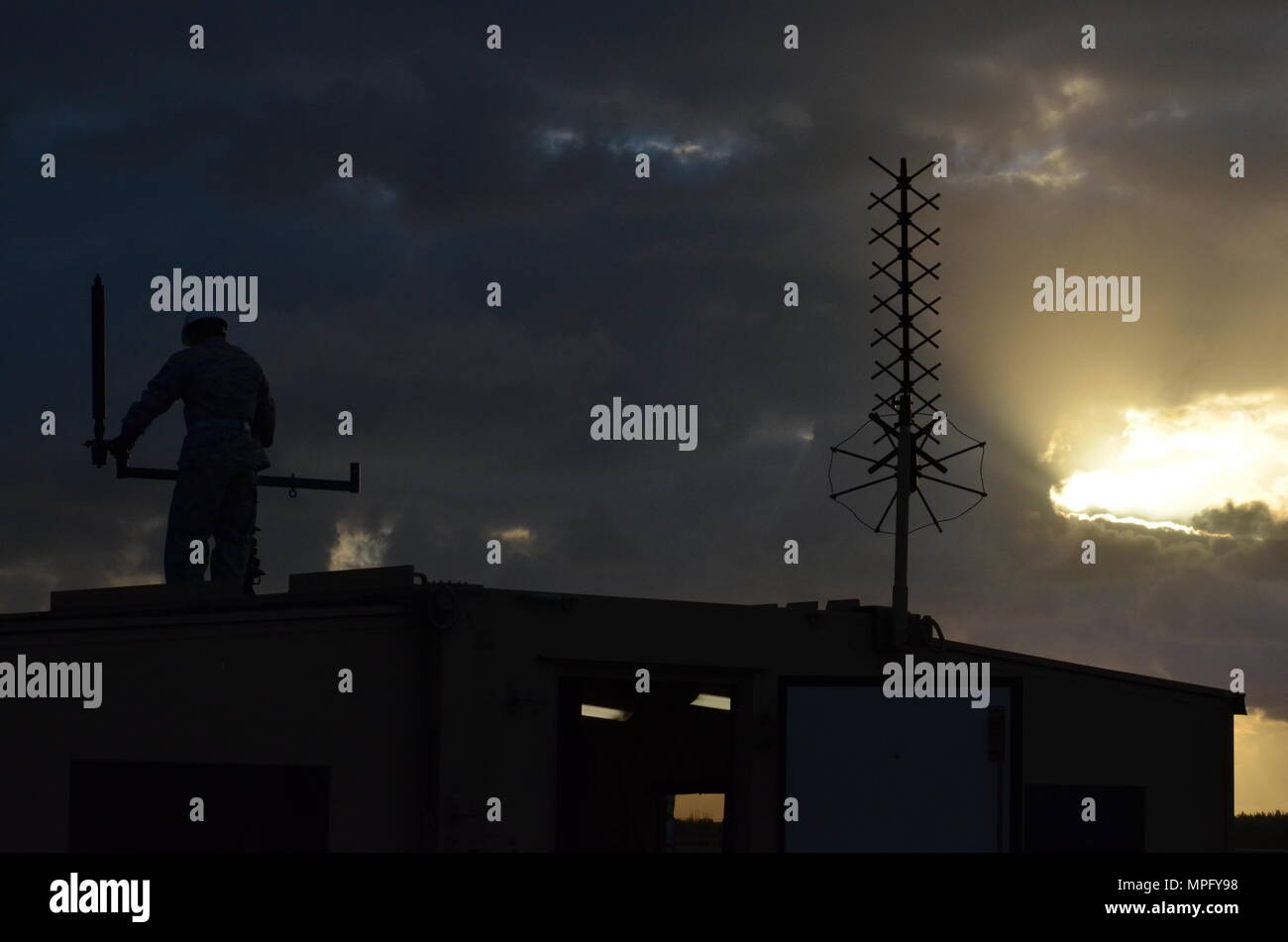 Tech. Sgt. Lui Puga, 439th Airlift Control Flight communications ...