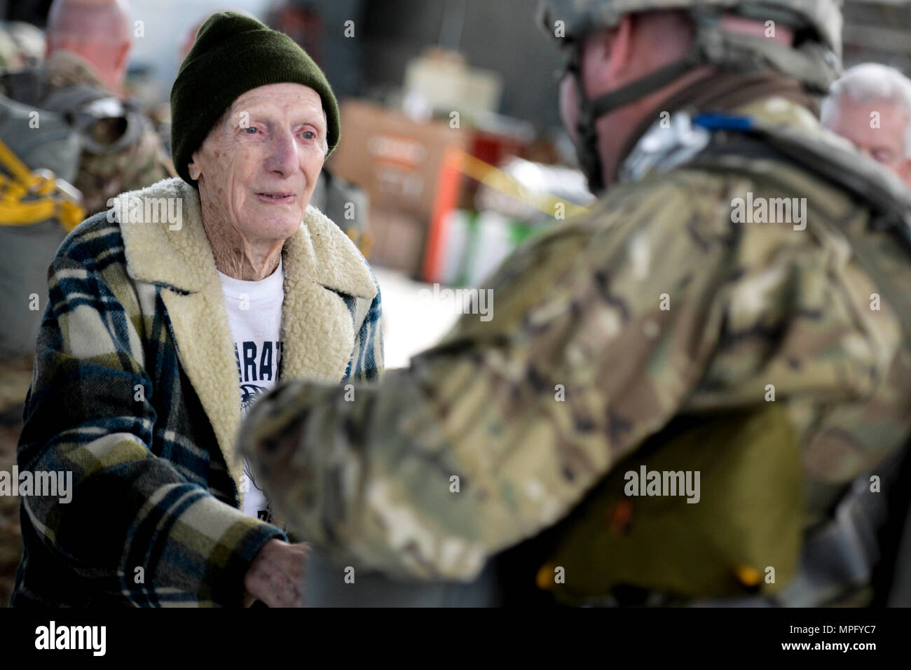 WWII paratrooper James H. “Pee Wee” Martin, one of the last remaining ...