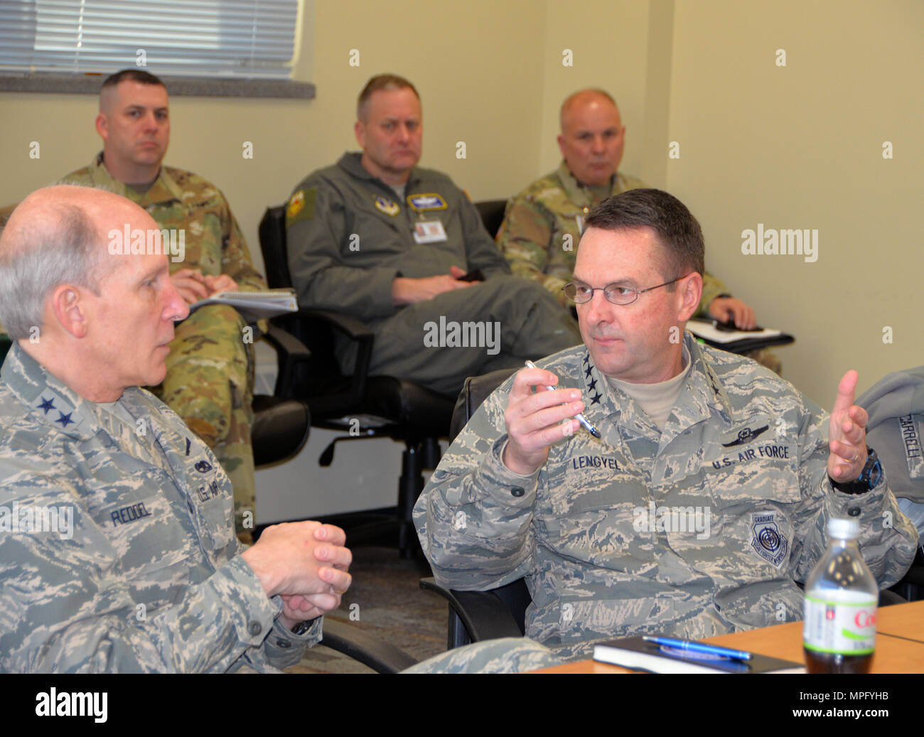 Air Force General Joseph L. Lengyel, Chief of the National Guard Bureau ...