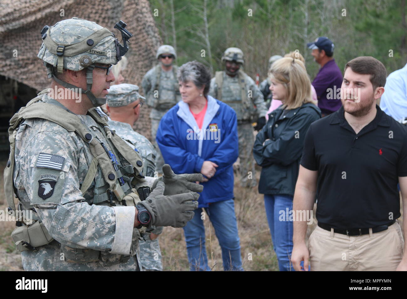 Lt. Col Michael Stewart (left), commander, 5th Battalion, 25th ...