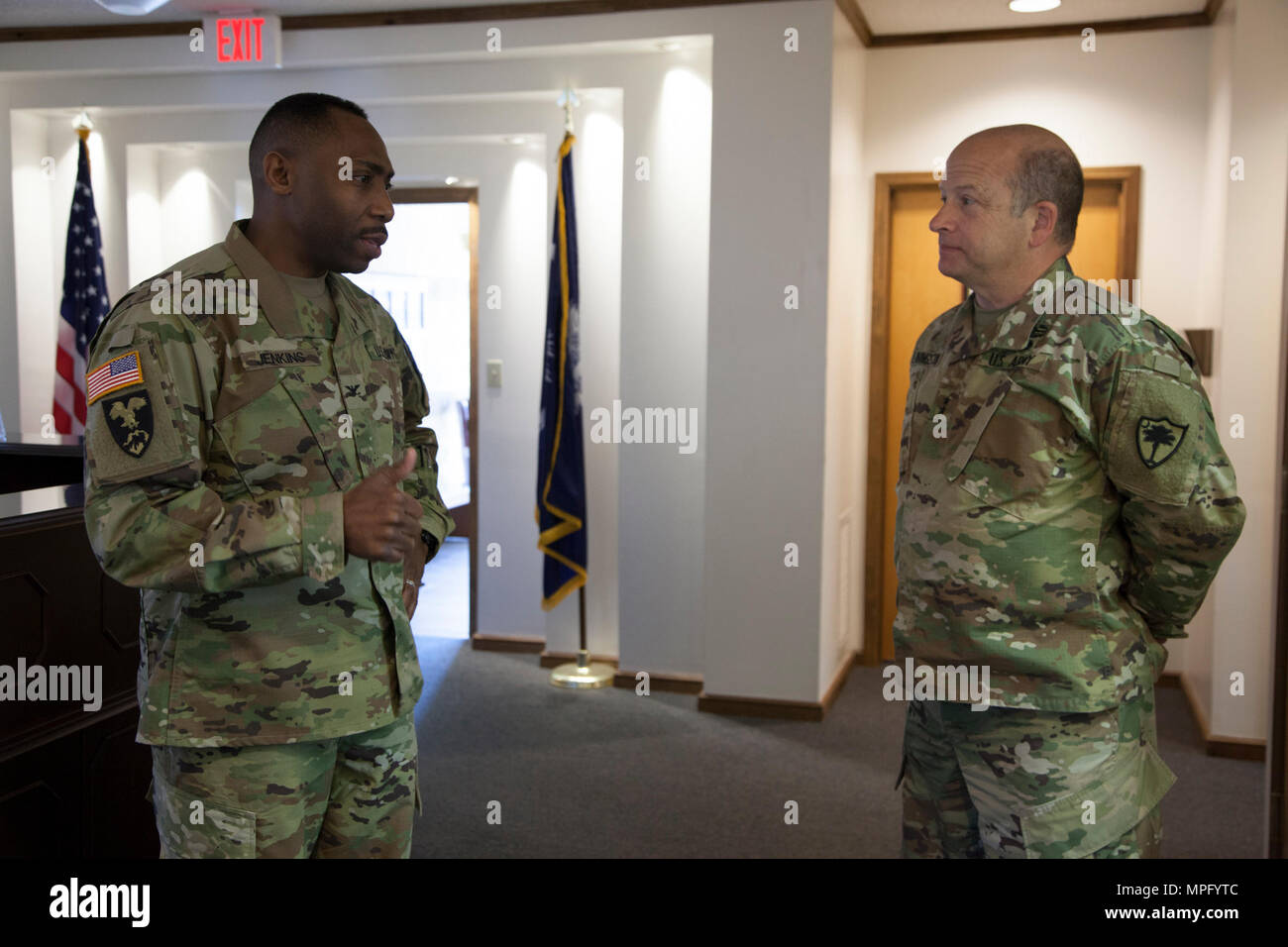 U.S. Army Maj. Gen. Robert E. Livingston, Jr., Adjutant General of ...