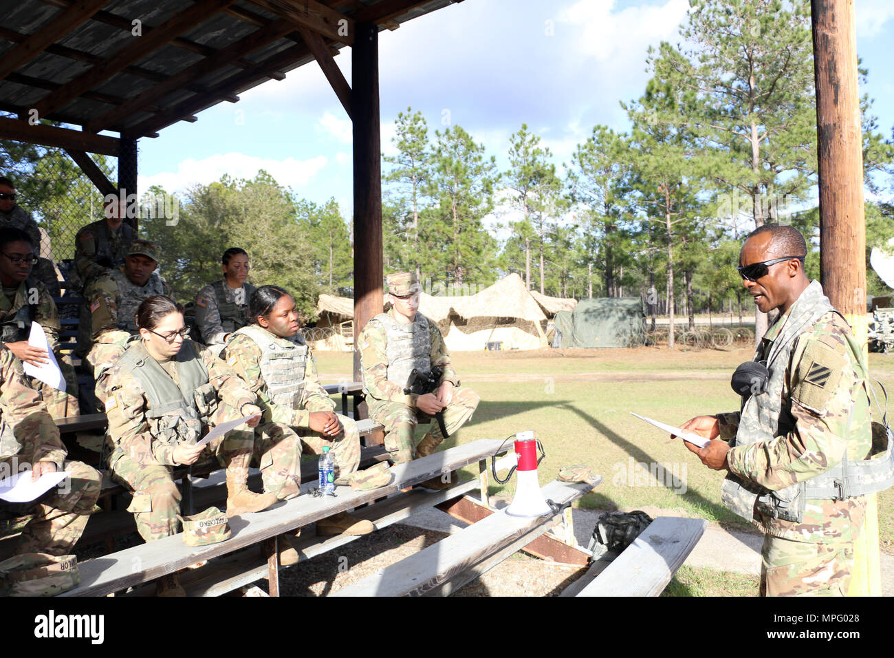 Chaplain (Capt.) Philip Tah (right), 703rd Brigade Support Battalion ...