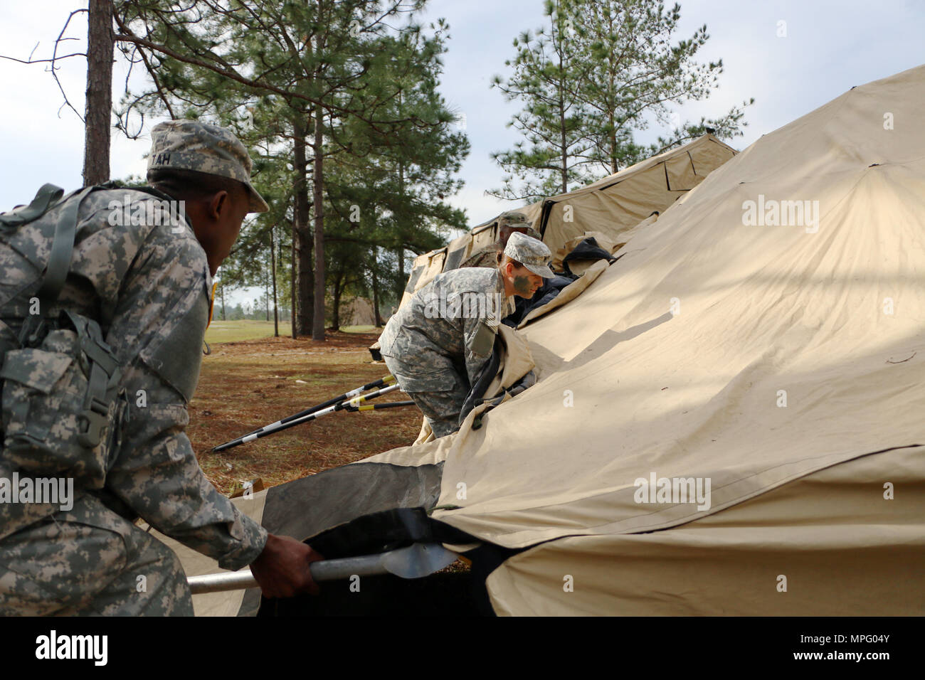 Soldiers of 703rd Brigade Support Battalion, 2nd Infantry Brigade ...
